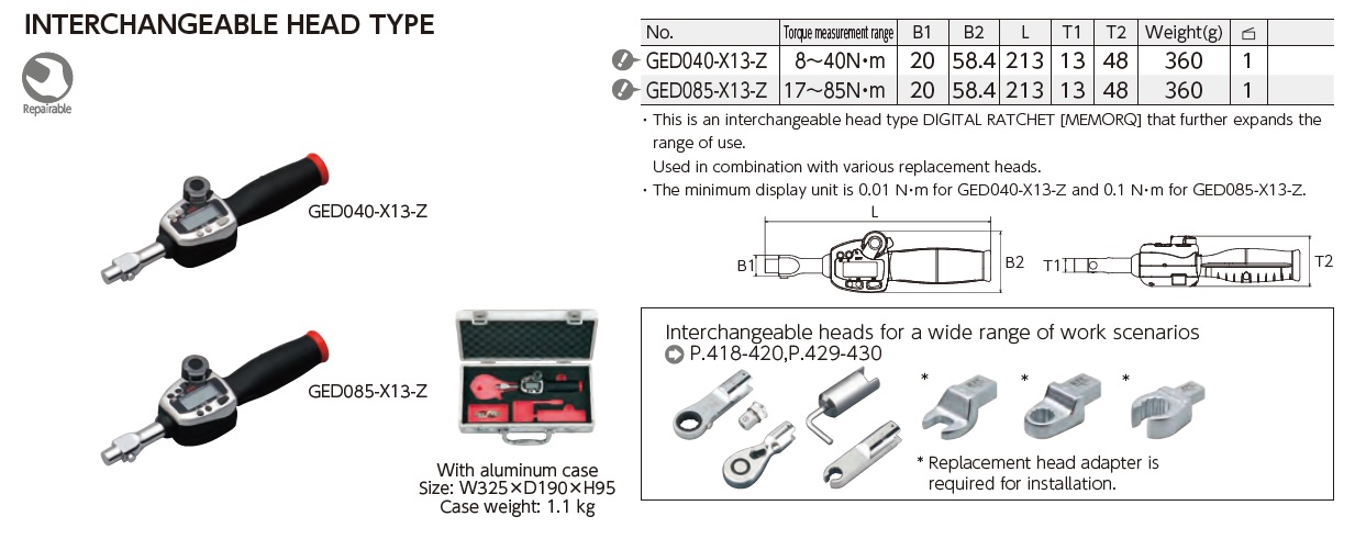 Ichiban Precision Sdn Bhd - KTC - KTC Interchangeable Head Type